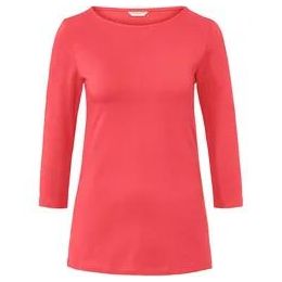 Tchibo - Shirt mit 3/4-Arm - Damen - Gr. M - koralle