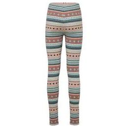 Tchibo - Kuschelige Norweger-Leggings - Damen - Gr. S - dunkelblau/print