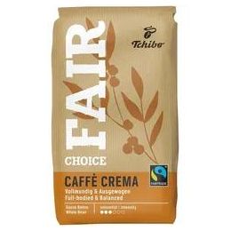 Tchibo - Fair Choice Caff&egrave; Crema - 1 kg Ganze Bohne - Intensit&auml;t: 3/6