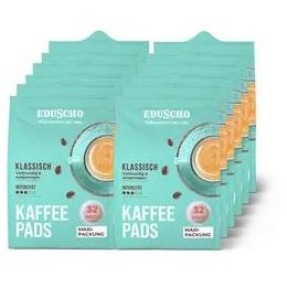 EDUSCHO Kaffeepads Klassisch - 12 x 32 Pads - Intensit&auml;t: 3/5