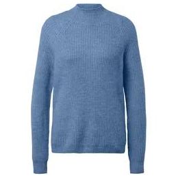 Tchibo - Grobstrickpullover mit Stehkragen - Damen - Gr. S - blau