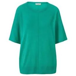 Tchibo - Feinstrick-Shirt mit Leinen - Damen - Gr. S - blau