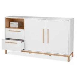 Tchibo - Sideboard &raquo;Eklund&laquo; mit Schubladen und T&uuml;r - 160x40x90cm - braun - Holz / Eichenholz / Filz