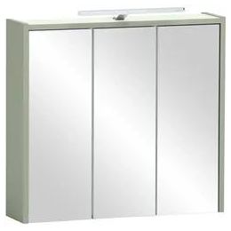 Schildmeyer Tchibo - Spiegelschrank &raquo;Mono&laquo; - 65x16x62,5cm - gr&uuml;n - Holz / Metall / Glas