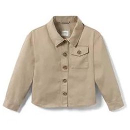 Tchibo - Kinder-Denimjacke - M&auml;dchen - Gr. 122/128 - beige