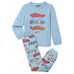 Tchibo - Kinder-Pyjama &raquo;Hot Wheels&laquo; - Jungen - Gr. 98/104 - blau/print