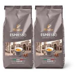 Tchibo - Espresso Aromatisch - 2 x 1 kg Ganze Bohne - Intensit&auml;t: 4/6