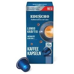 EDUSCHO Lungo Kr&auml;ftig - 20 Kapseln - Intensit&auml;t: 4/5