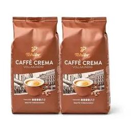 Tchibo - Caff&egrave; Crema Vollmundig - 2 x 1 kg Ganze Bohne - Intensit&auml;t: 4/6