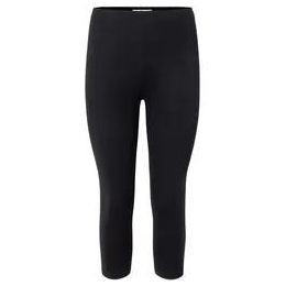 Tchibo - 3/4-Leggings mit Detail - Damen - Gr. XL - schwarz