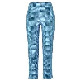 Tchibo - 7/8-Stretchhose - Damen - Gr. 42 - wei&szlig;/print