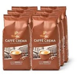 Tchibo - Caff&egrave; Crema Vollmundig - 6 x 1 kg Ganze Bohne - Intensit&auml;t: 4/6