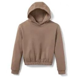 Tchibo - Kinder-Hoodie - M&auml;dchen - Gr. 158/164 - braun