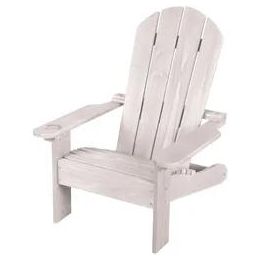 Roba Outdoorstuhl &raquo;Deck Chair&laquo; - 51x55x60cm - grau - Holz