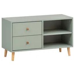 Schildmeyer Tchibo - Sitzbank &raquo;Bjarne&laquo; - 79x33x46,5cm - braun - Holz / Eichenholz / Metall