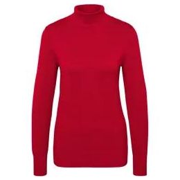 Tchibo - Feinstrick-Rollkragenpullover - Damen - Gr. XXL - rot