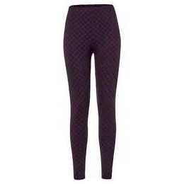 Tchibo - Kuschelige Leggings - Damen - Gr. S - dunkelblau/kariert