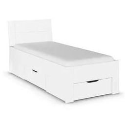 Rauch Bett &raquo;Aditio Beds&laquo; - 96x216x100cm - wei&szlig; - Holz
