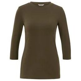 Tchibo - Shirt mit 3/4-Arm - Damen - Gr. L - khaki