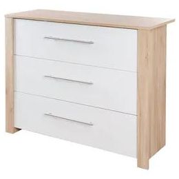 Roba Wickelkommode &raquo;Malo&laquo; - 112x75,5x98cm - braun - Holz / Metall