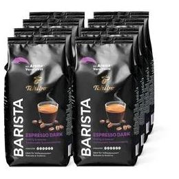 Tchibo - Barista Espresso Dark - 8 x 1 kg Ganze Bohne - Intensit&auml;t: 6/6