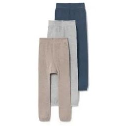 Tchibo - 3 Kinder-Strickleggings - Kinder - Gr. 170/176 - blau
