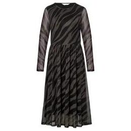 Tchibo - Bedrucktes Mesh-Kleid - Damen - Gr. XXL - schwarz/print