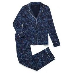 Tchibo - Pyjama-Set - Damen - Gr. S - dunkelblau