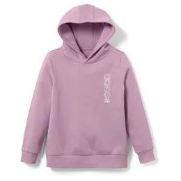 Tchibo - Kinder-Sweat-Hoodie &raquo;Smiley&laquo; - M&auml;dchen - Gr. 146/152 - violett/print