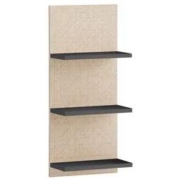 Tchibo - Regal &raquo;Sander&laquo; - 30,2x17,5x70,2cm - anthrazit - Holz / Metall