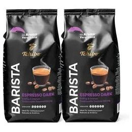Tchibo - Barista Espresso Dark - 2 x 1 kg Ganze Bohne - Intensit&auml;t: 6/6