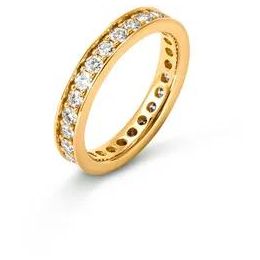 Tchibo - 585 Gold-Ring mit mind. 24 Brillanten - Gr. 17 - gold