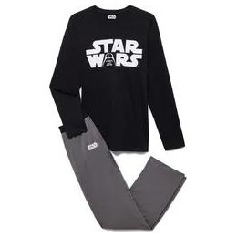 Tchibo - Pyjama-Set &raquo;Star Wars&laquo; - Herren - Gr. L - schwarz/print