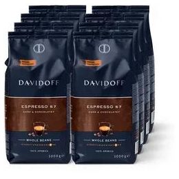 Tchibo - Davidoff Caf&eacute; Espresso 57 - 8 x 1 kg Ganze Bohne - Intensit&auml;t: 10/12