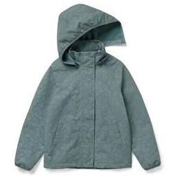Tchibo - Kinder-Thermo-Regenjacke mit reflektierenden Elementen - Kinder - Gr. 122/128 - silber/print