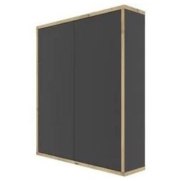 Roba Wandschrank &raquo;Morena&laquo; mit 2 T&uuml;ren - 60x15x70cm - braun - Holz / Acryl