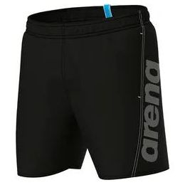 arena Badeshorts Fundamentals Logo - Herren - Gr. S - schwarz