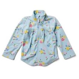 Tchibo - Kinder-Fleecejacke - Baby - Gr. 86/92 - hellblau/gebl&uuml;mt