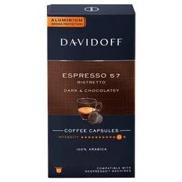 Tchibo - Davidoff Caf&eacute; Espresso 57 Ristretto - 10 Kapseln - Intensit&auml;t: 11/12