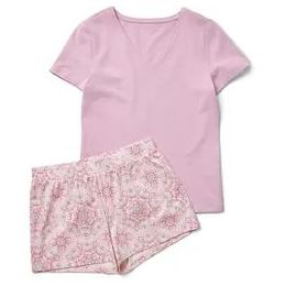 Tchibo - Shorty-Pyjama-Set - Damen - Gr. XXL - rosa