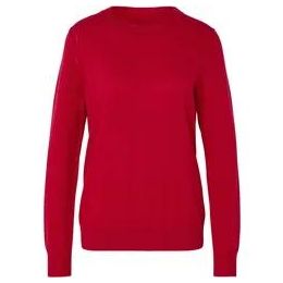 Tchibo - Feinstrickpullover mit Cashmere - Damen - Gr. S - rot