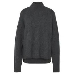 Tchibo - Souffl&eacute;-Yarn-Grobstrickpullover - Damen - Gr. L - grau