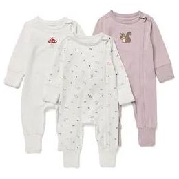 Tchibo - Baby-Pyjama - Kinder - Gr. 98/104 - creme/print