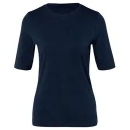 Tchibo - Basic Halbarmshirt - Damen - Gr. XXL - dunkelblau