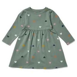 Tchibo - Kinder-Jerseykleid - M&auml;dchen - Gr. 110/116 - gr&uuml;n