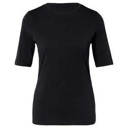 Tchibo - Basic Halbarmshirt - Damen - Gr. XXL - schwarz