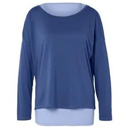 Tchibo - 2-in-1-Sportshirt - Damen - Gr. L - lila