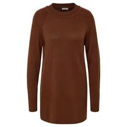 Tchibo - Langer Strickpullover - Damen - Gr. XL - cognac