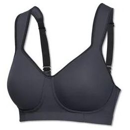 Schiesser Sport-BH Softcup Medium - Damen - Gr. 85C - anthrazit