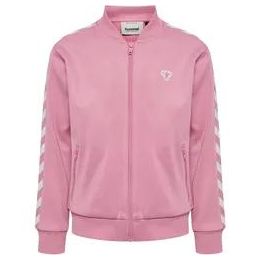 Hummel Hmljr Archive Reg Poly Zip Jacket - Kinder - Gr. 158/164 - rosa